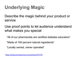 Nine slide pitch deck for initial presentation of your business idea | PPTX