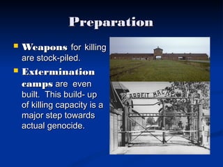 Eight Stages of Genocide | PPT