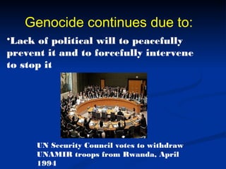 Eight Stages of Genocide | PPT