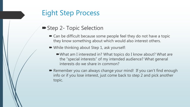 Eight Step Process | PPT