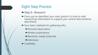 Eight Step Process | PPT