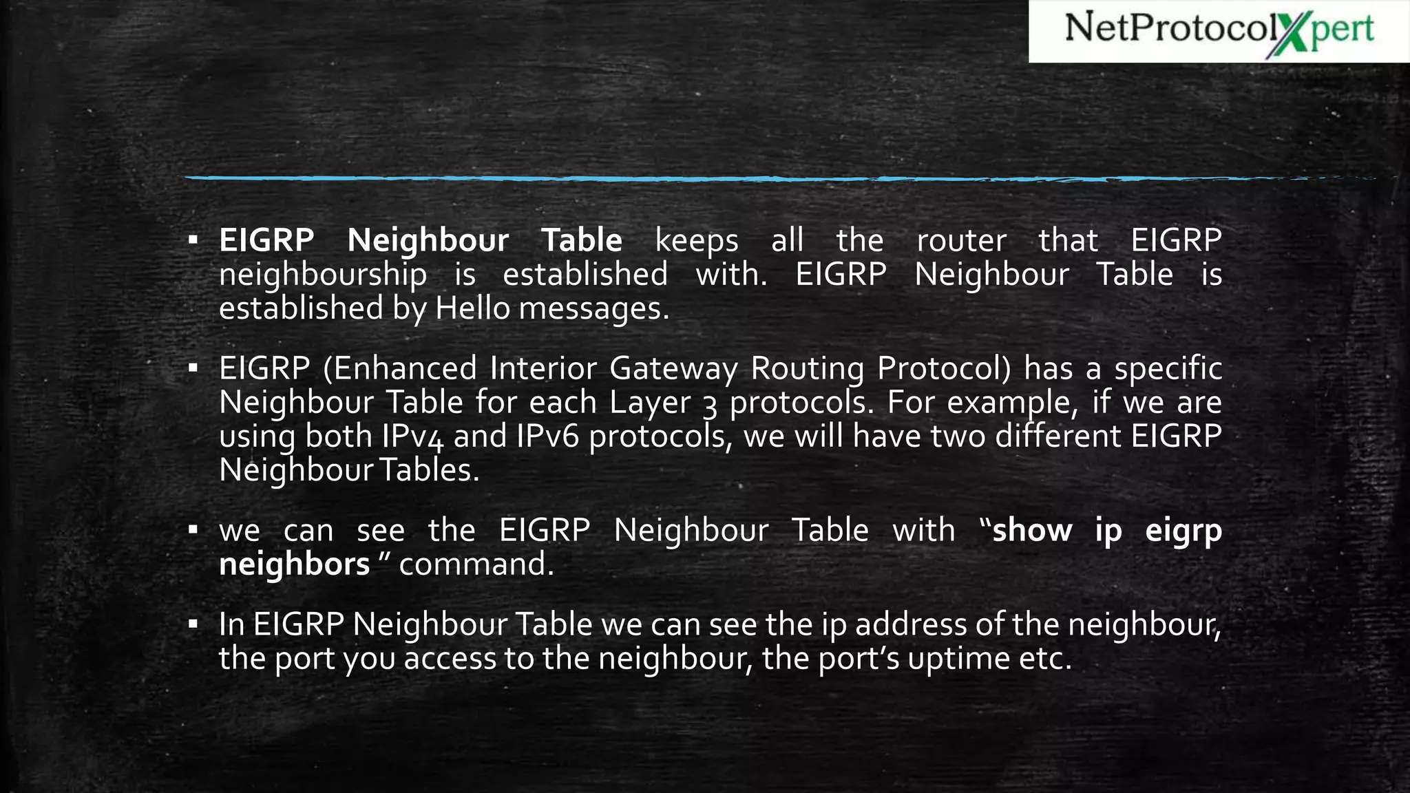 Eigrp Enhanced Interior Gateway Routing Protocol Pptx Computer Networking Computing