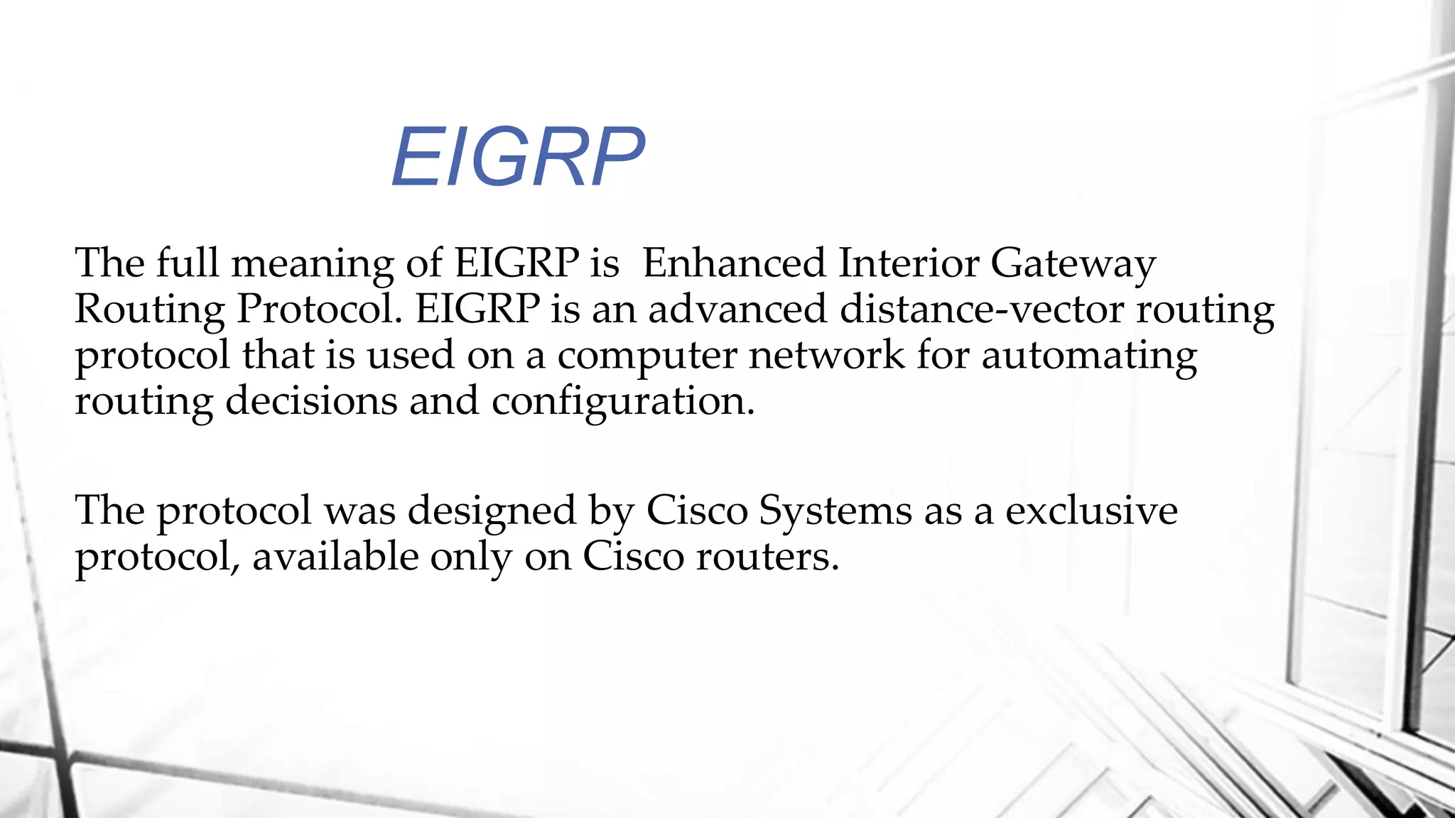 Eigrp | PPT