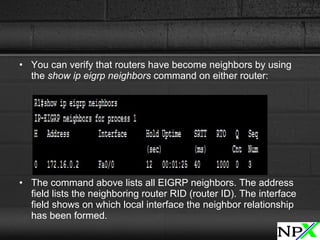 EIGRP Configuration | PPT