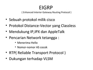 Eigrp & ospf | PPT