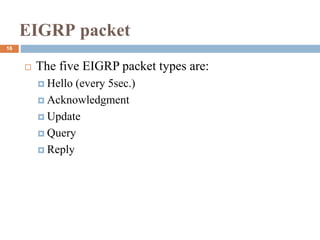 Understanding Eigrp Part 2