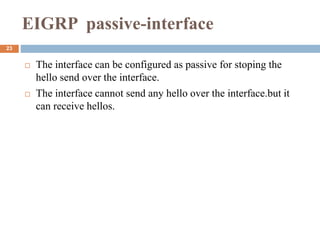 Enhanced Interior Gateway Routing Protocol (EIGRP) || NETWORK PROTOCOL ...