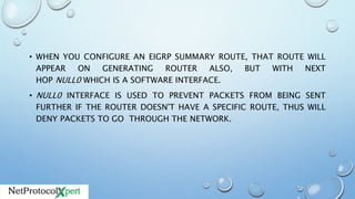 EIGRP Route Summarization | PPT
