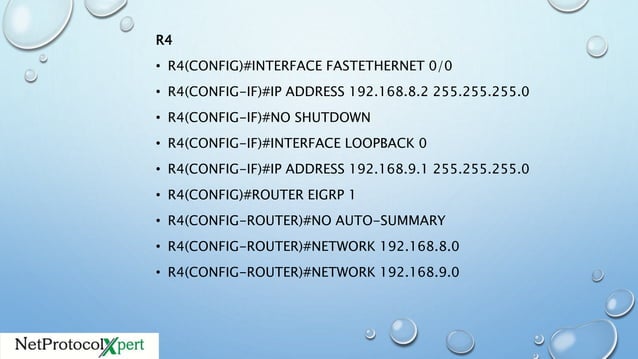 EIGRP Route Summarization | PPT