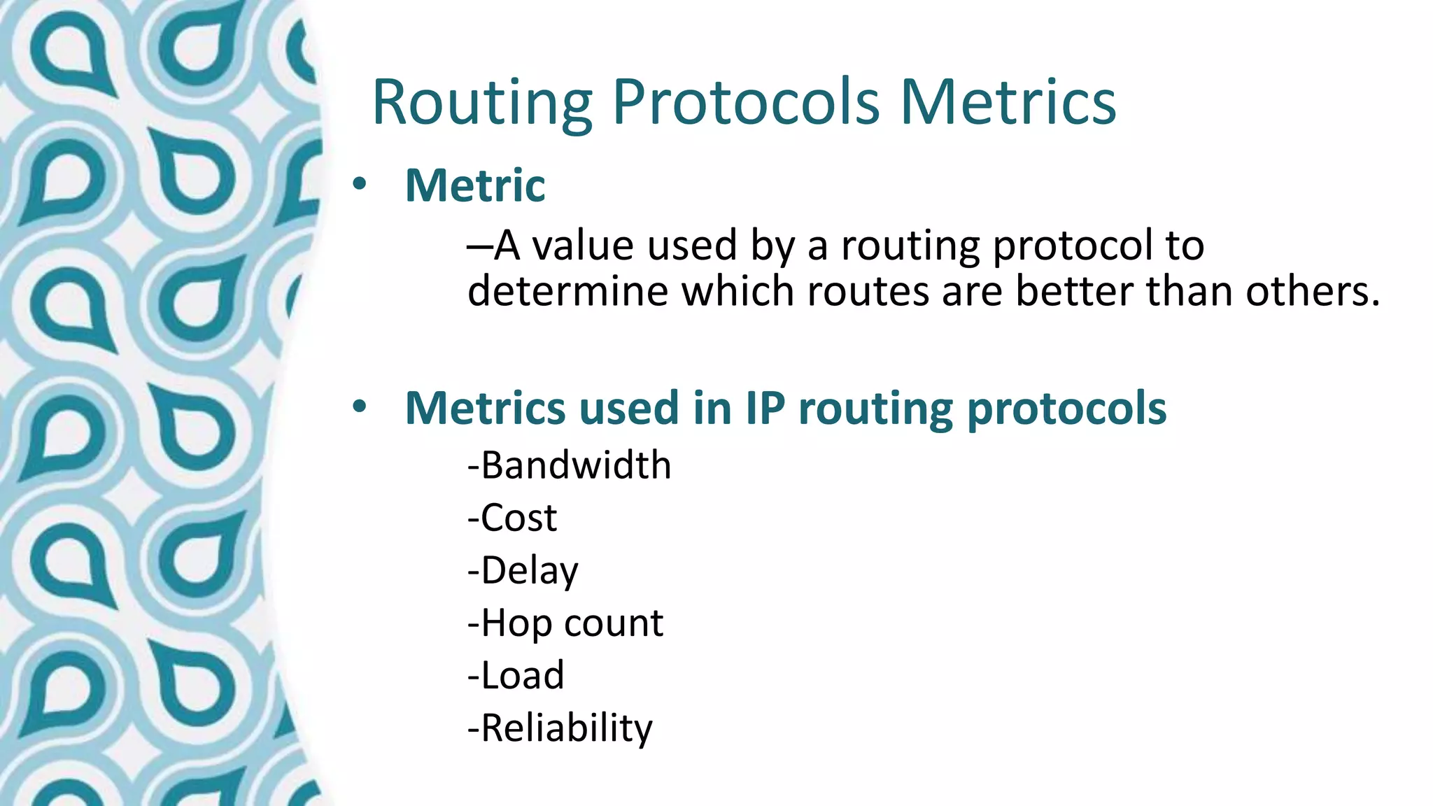Eigrp Routing Protocols Pptx