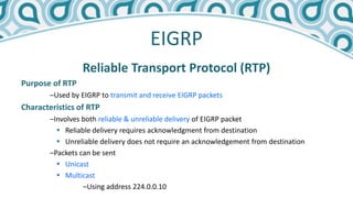 EIGRP Routing Protocols | PPTX
