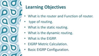 EIGRP Routing Protocols | PPTX