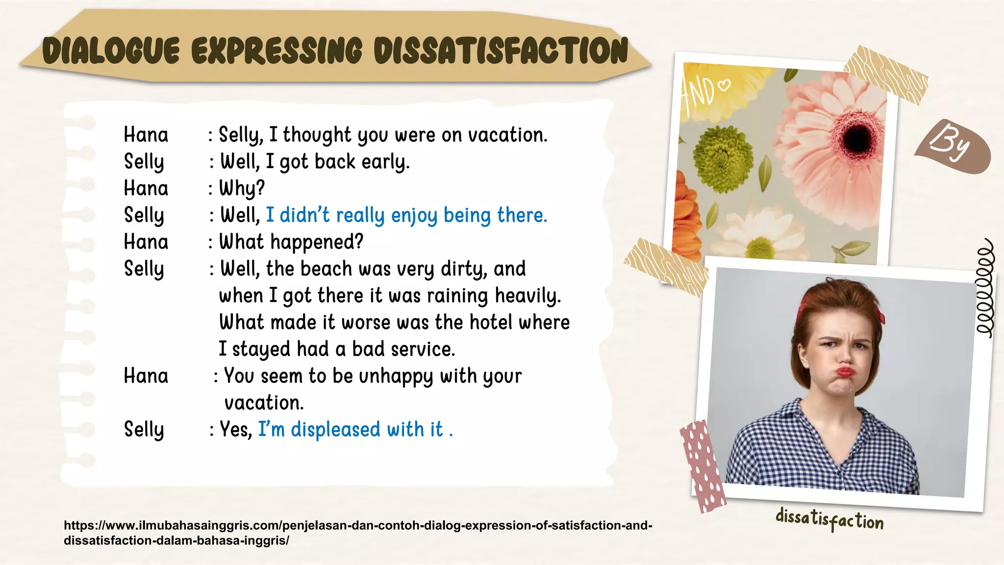Expressing Satisfaction and Dissatisfaction | PDF