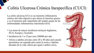 EII Enfermedad de Crohn y CUCI. gastroenterologiapptx | PPTX
