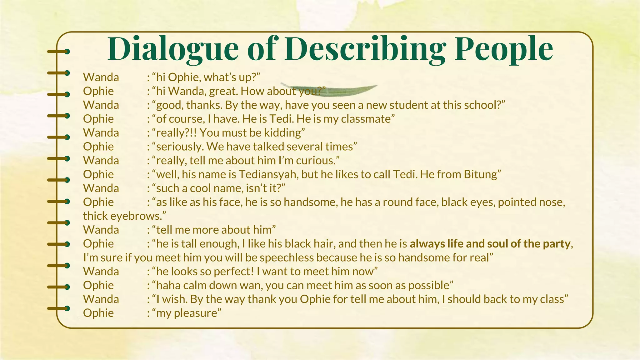 Eii3 DESCRIBING PEOPLE, PLACES AND THINGS | PPTX