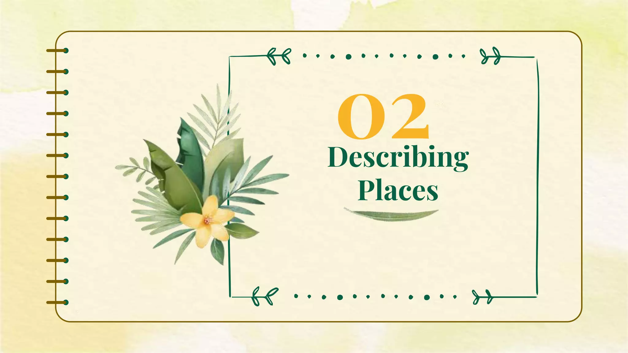 Eii3 DESCRIBING PEOPLE, PLACES AND THINGS | PPTX