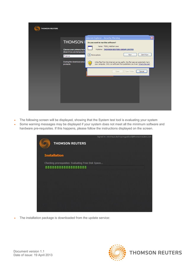 Eikon3 getting startedguide_v1.1 | PDF | Operating Systems | Computer ...