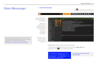 Eikon quick start guide | PDF