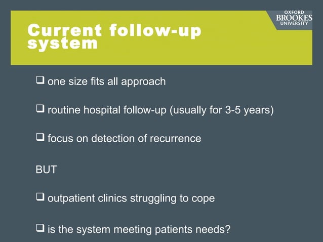 Cancer Survivorship Longer Term Issues And The Role Of Primary Care