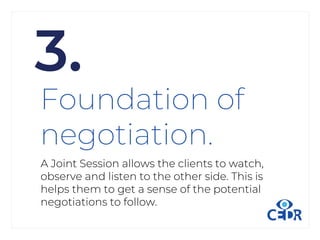 The Value of Joint Sessions in Mediation | PDF