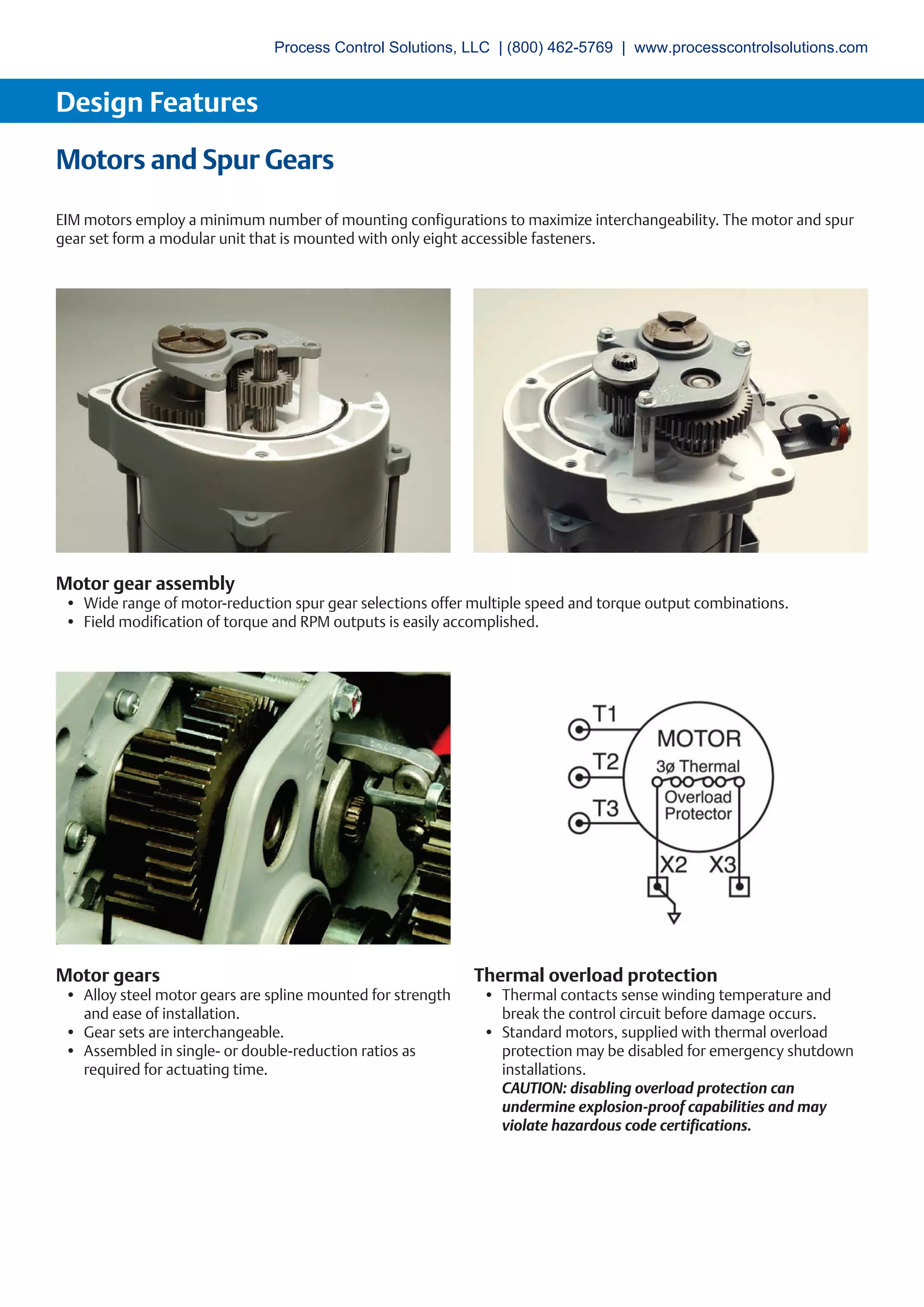 EIM M2CP Electric Actuators | PDF