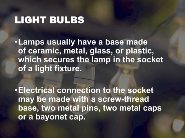 Electrical Installation and Maintenance - Safety Guidelines and Types ...