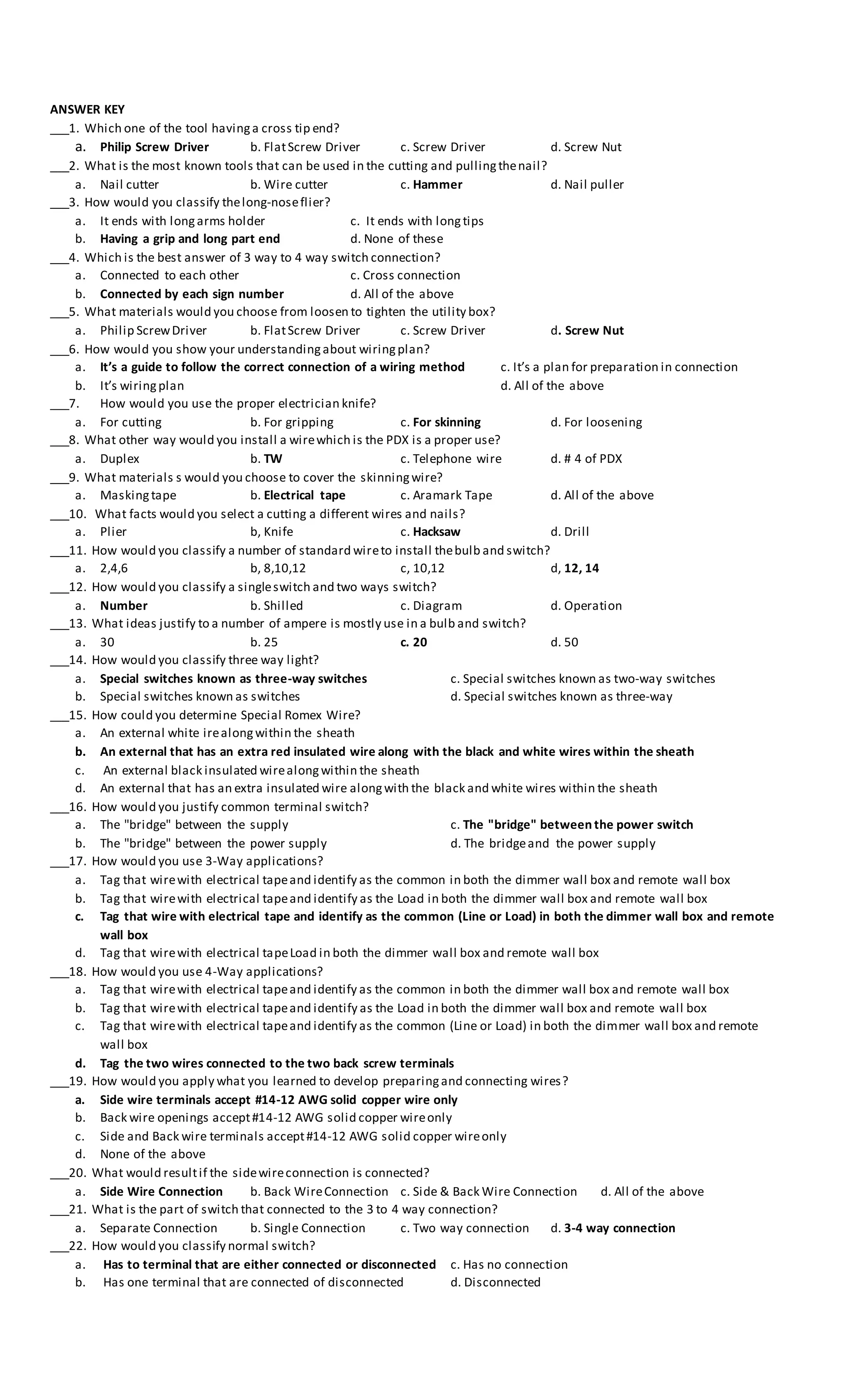 Eim answer key 2019 gem | DOCX