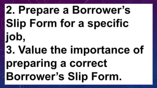 Electrical Installation and Maintenance Borrower's Slip Form.pptx