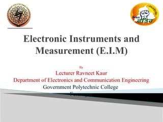 ELECTRONIC INSTRUMENTS AND MEASUREMENT CHAPTER 1 (PART 1).pptx