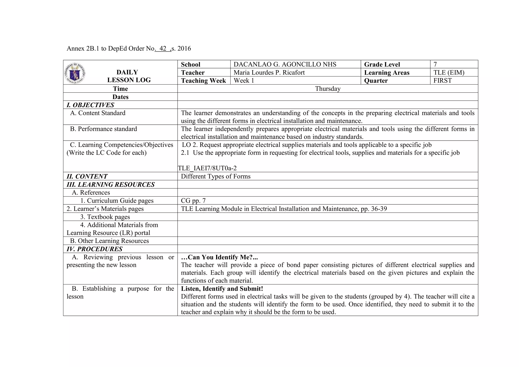 EIM Exploratory's DLL (Lesson 1 _LO1-LO2 Week 1).pdf