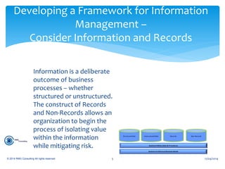 Approaching Information Management from a Framework Perspective | PPT ...