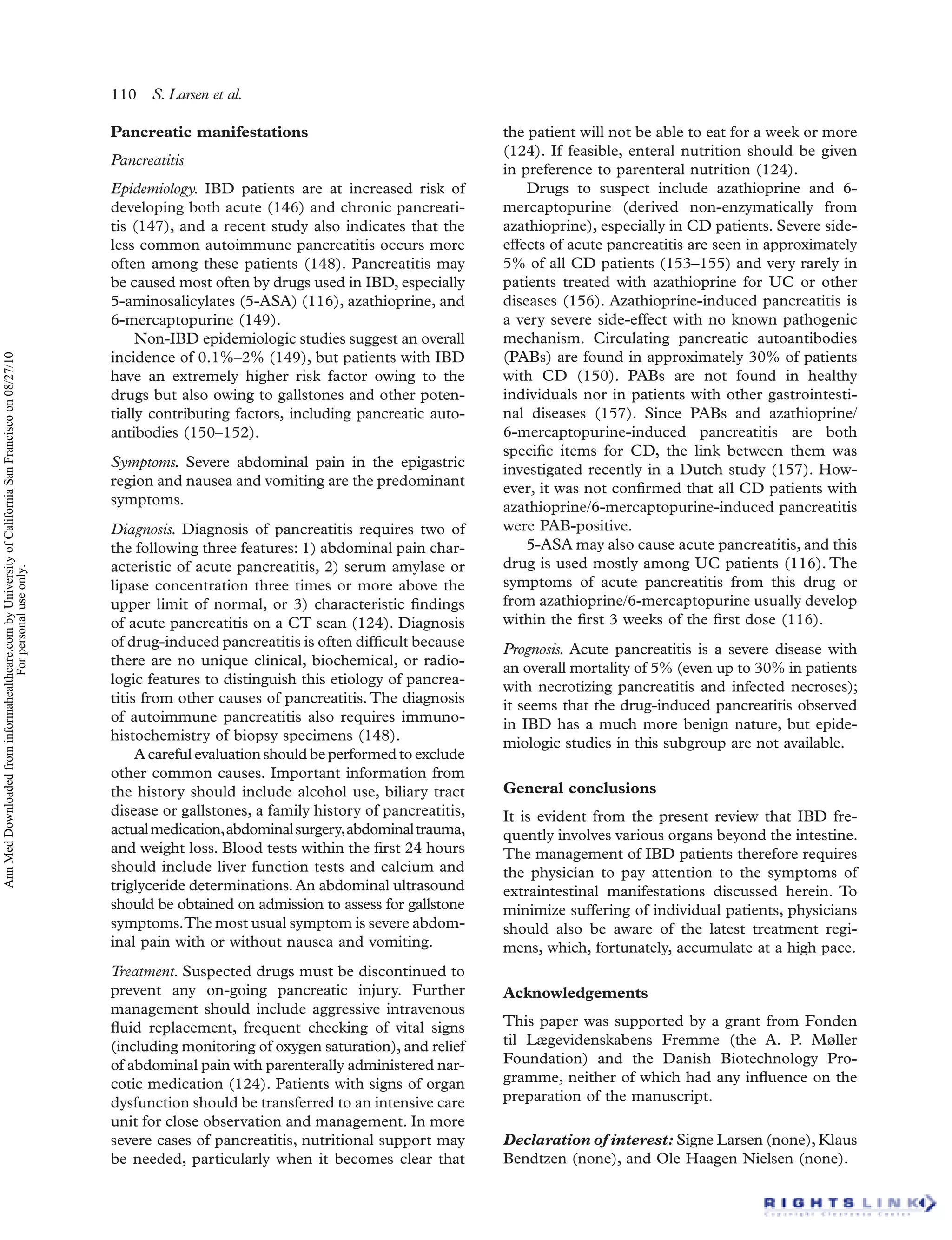Eimibd - Extraintestinal manifestations of inflammatory bowel desease ...