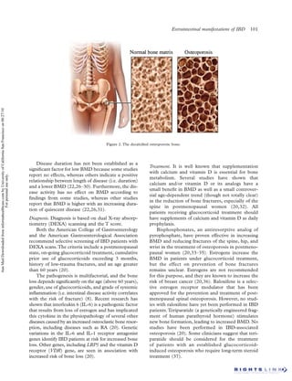 Eimibd - Extraintestinal manifestations of inflammatory bowel desease ...