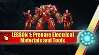 electrical tools and equipment - Grade 8 exploratory | PPTX