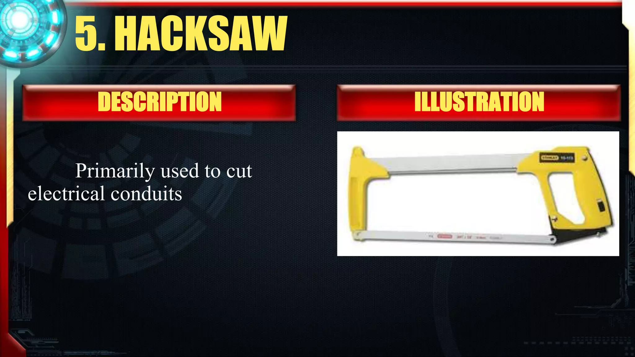EIM 7/8 Lesson 1: Prepare Electrical Tools and Materials | PPTX