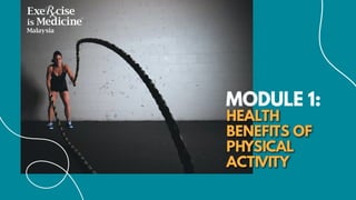 Module 1: Health Benefits of Physical Activity | PDF