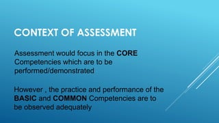 EIM NCII ASSESSMENT ORIENTATION.pptx | Educational Assessment | Education