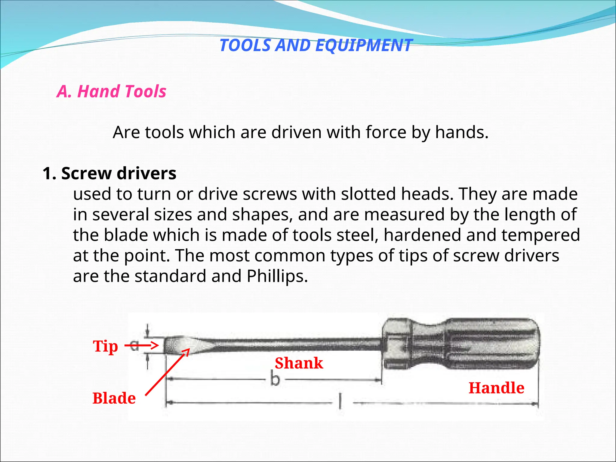 EIM Basic Electrical Tools and Equipment.ppt