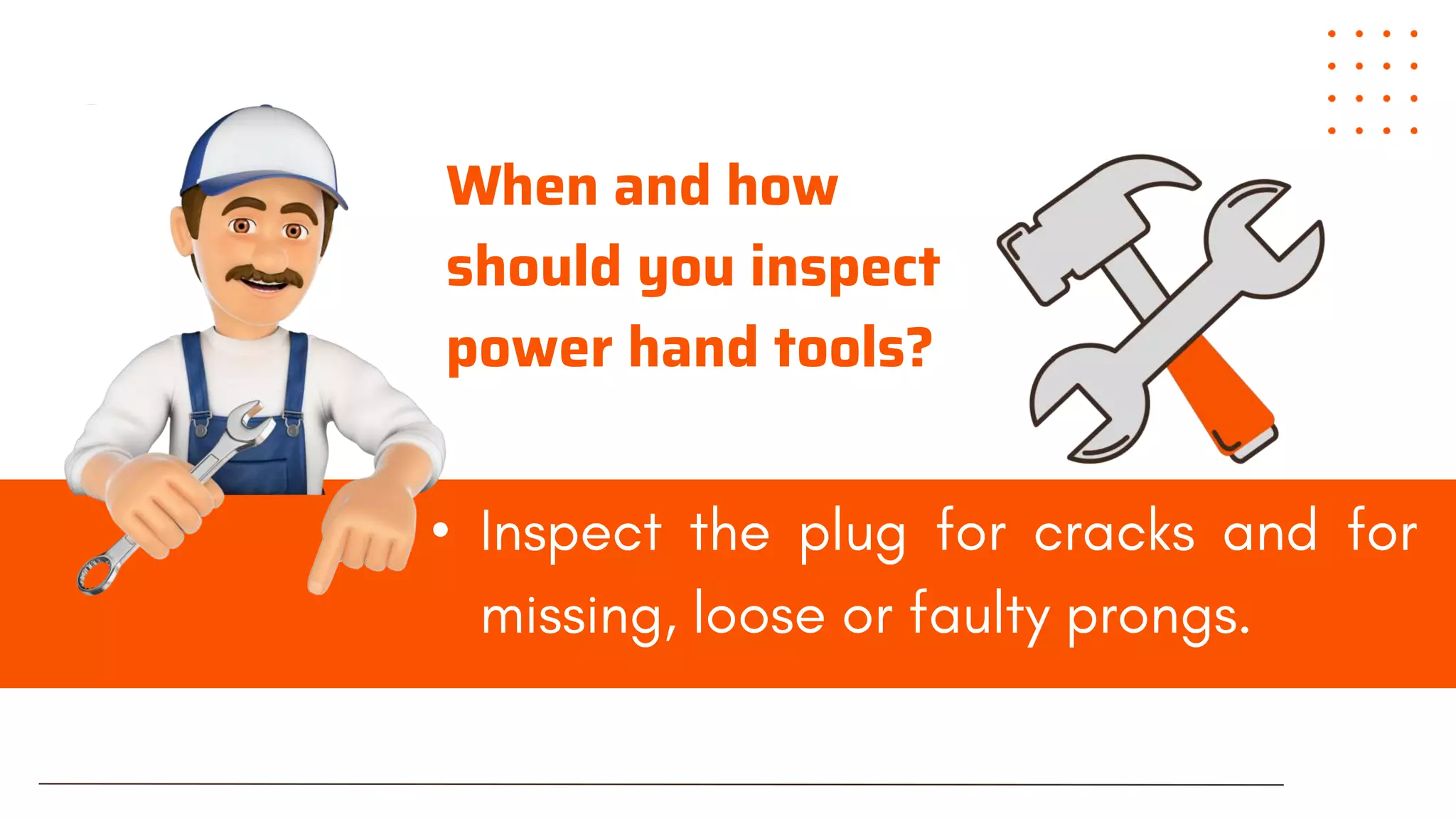 INSPECTING AND REPORTING DAMAGED TOOLS.pptx | Internet for Beginners ...