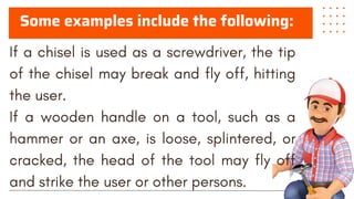 INSPECTING AND REPORTING DAMAGED TOOLS.pptx