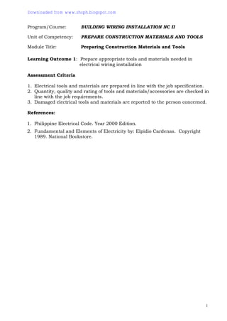 EIM Y2 Module 1 (1).pdf EIM for Grade 11 Students | PDF