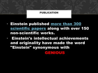Albert Einstein | PPTX