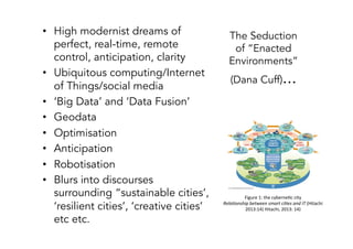 Smart cities: A sceptic's view | PDF