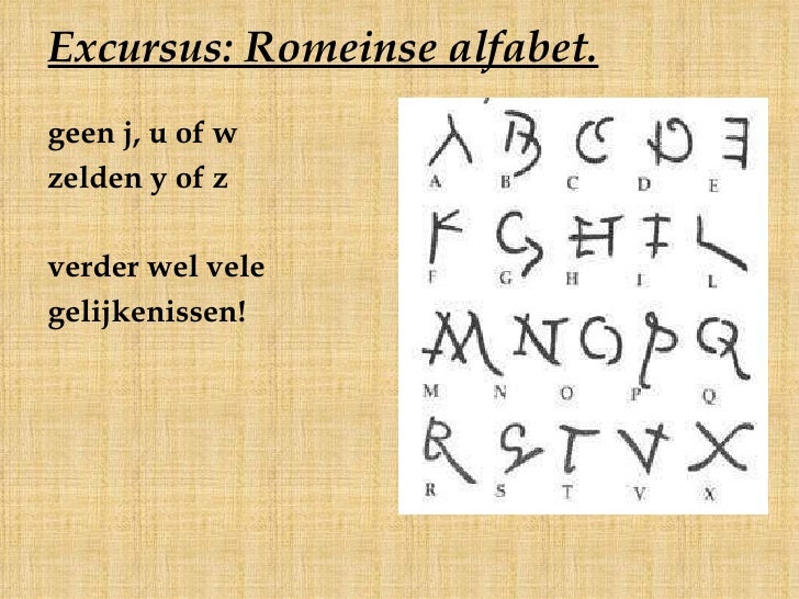 Cultuur: Onderwijs en schrijven bij de Romeinen