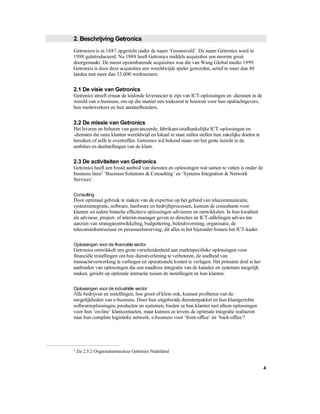 Managementinformatie en de Balanced Scorecard bij Getronics | PDF