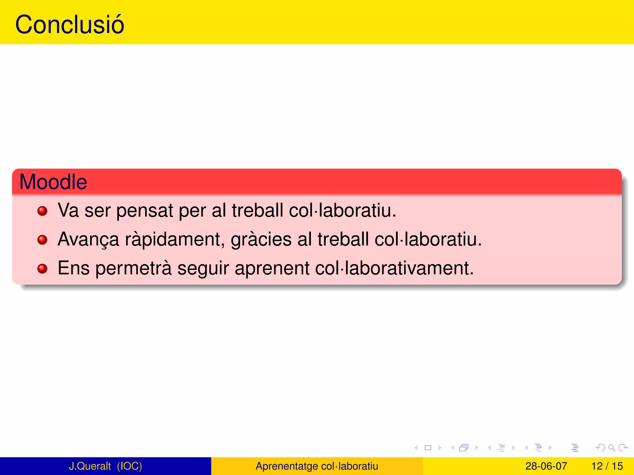 Eines Colaboratives Moodle | PDF