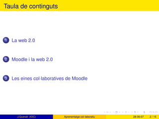 Eines Colaboratives Moodle | PDF