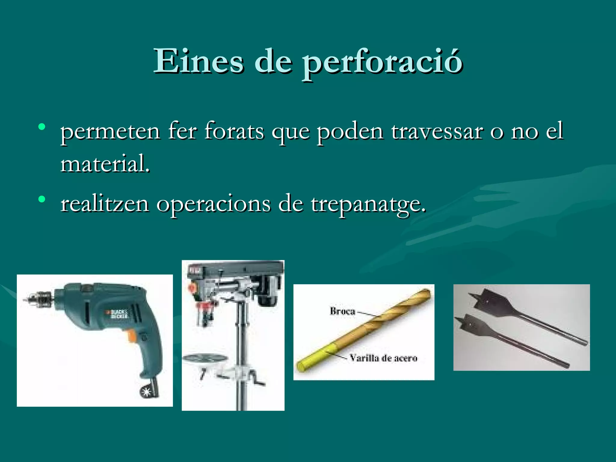 Eines Del Taller De Tecnologia | PPT