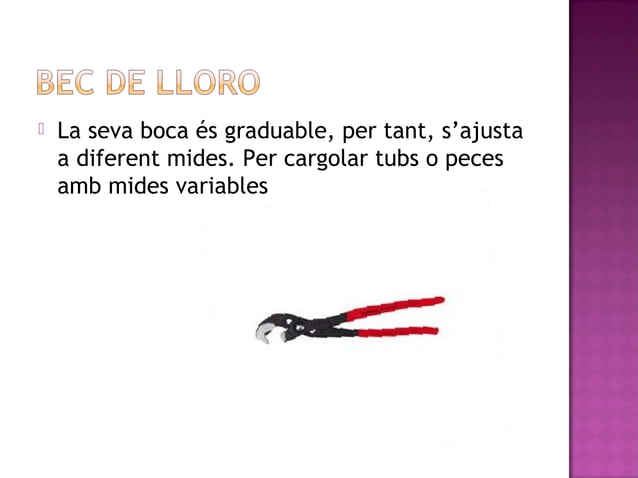 Eines de cargolar | PPT