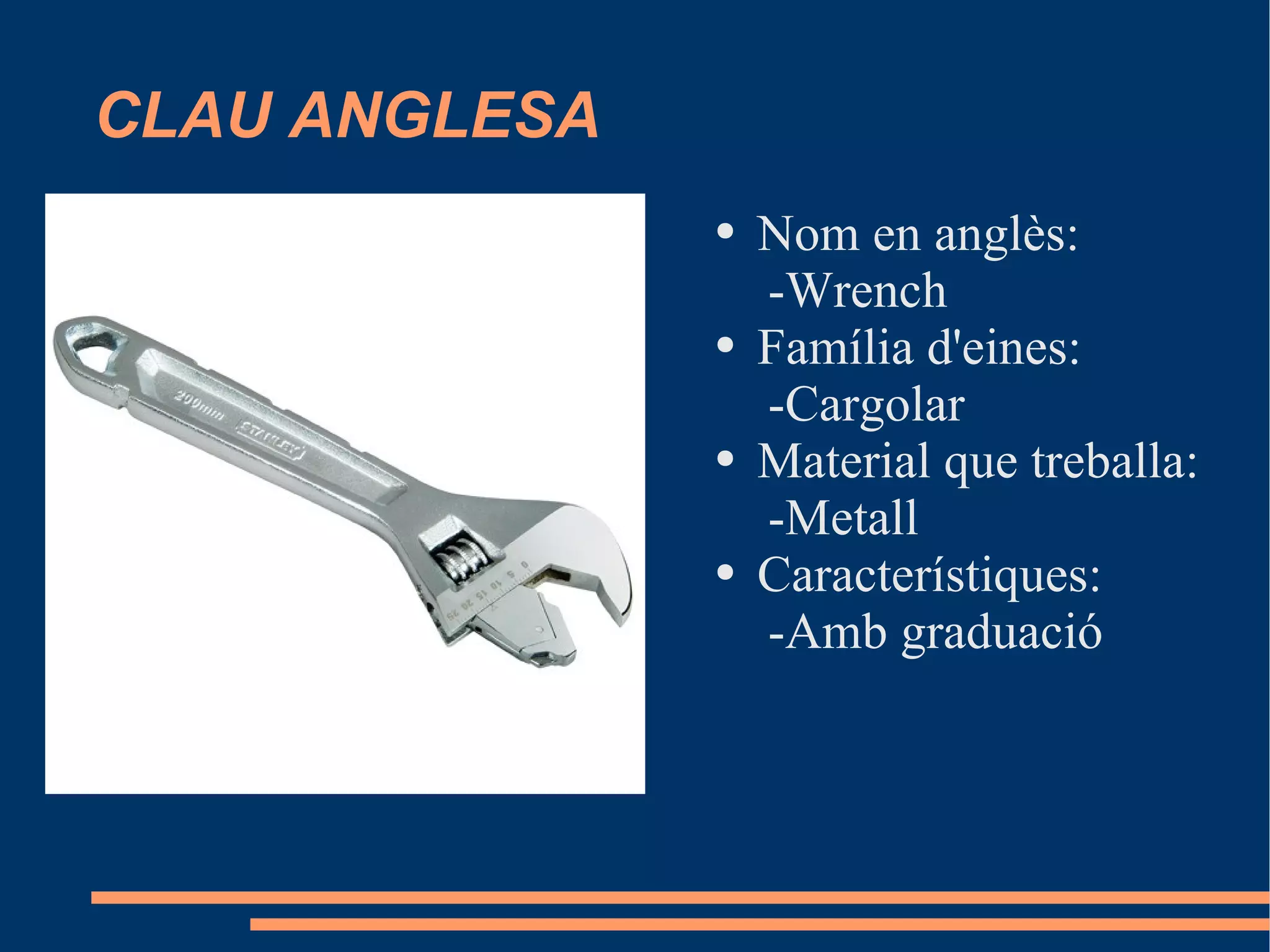 Eines del taller | ODP